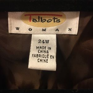 Talbots | Jackets & Coats | Talbots Woman Brown Suede Jacket | Poshmark